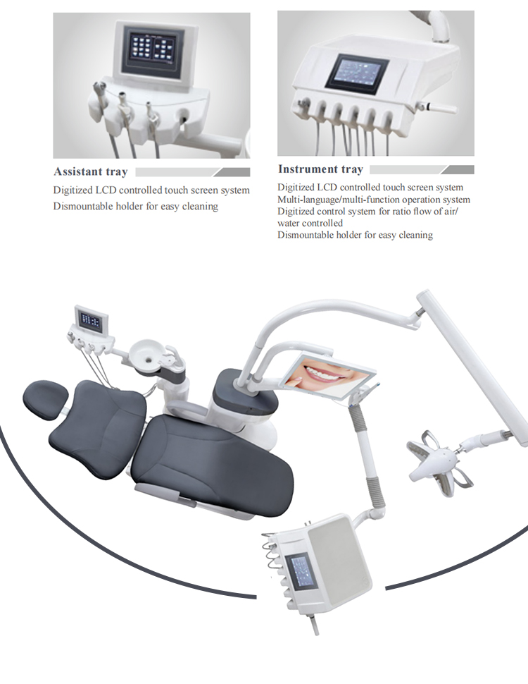 A6800 Digital Intelligent New Style Dental Chair – Foshan Guccident ...